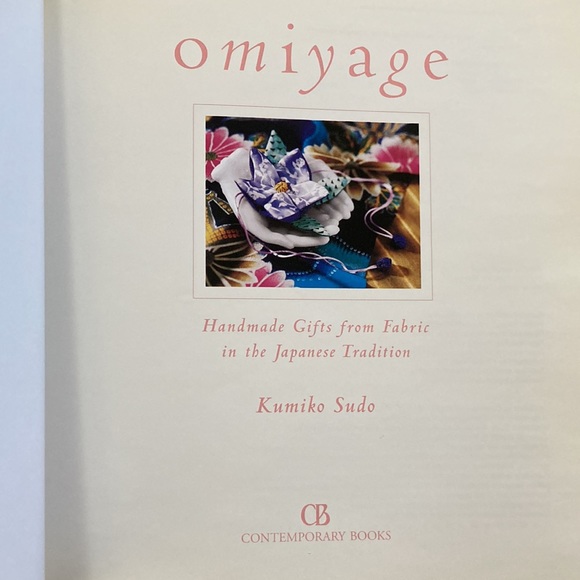Other | Omiyage By Kumiko Sudo Japanese Fiber Arts Craft Book | Poshmark